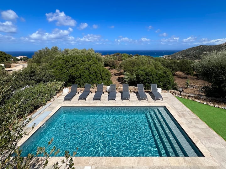 Luminous 2 Br Apt - Panoramic Sea & Mountain View - L'Île-Rousse