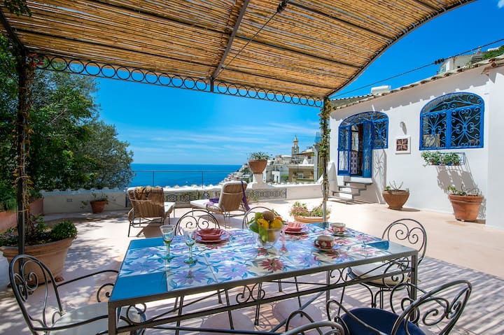 Villa Monica Positano - Garden & Terrace Sea View - Positano