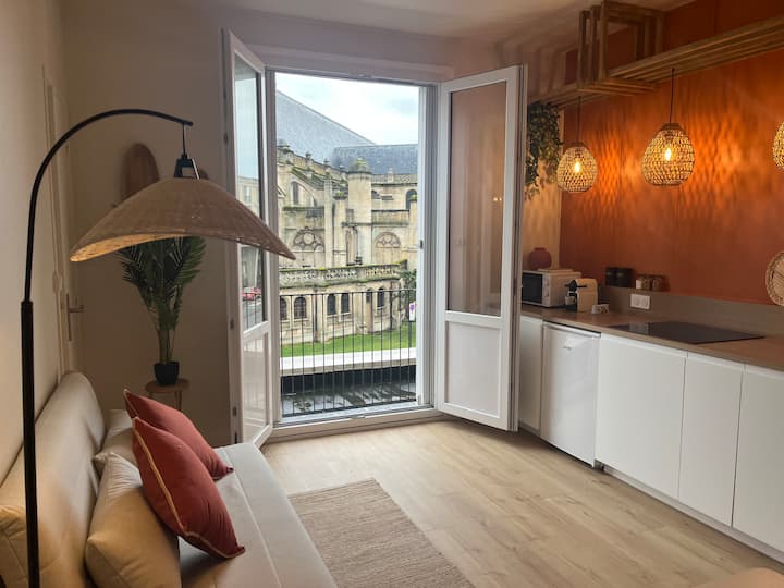 T2 Cosy, Vue éGlise, Centre-ville, Neuf, Perret - Plage du Havre