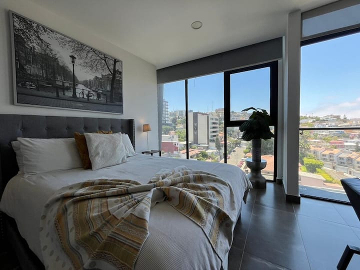 Estudio Moderno En Icon 602 - Alberca Y Gym - Tijuana
