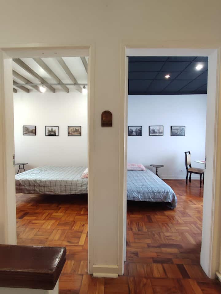 Apartamento Em Casa De Vila Com Garagem - Paraíso