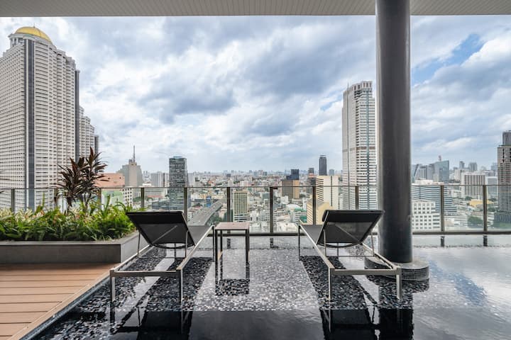 Freeparking Poolgym Highfl Luxury@silom Next O Bts - Thailand