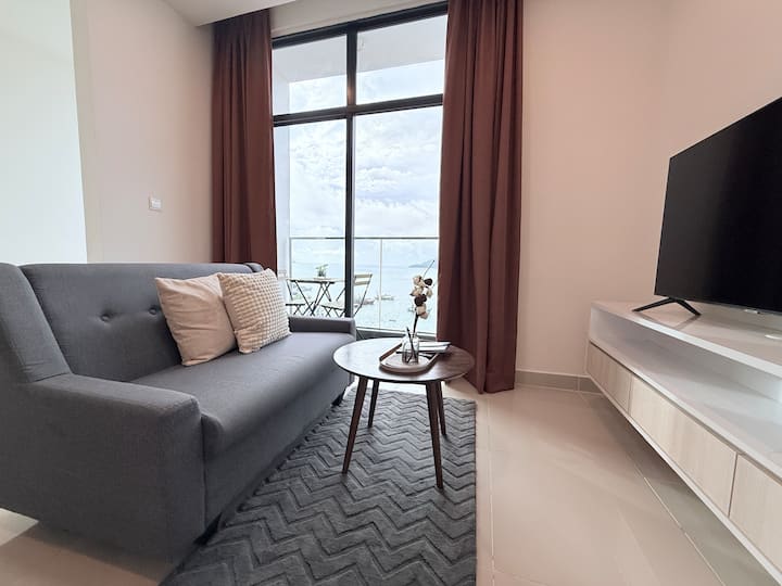 【Ts12c】seaview Service Suites- The Shore Cbd@kk - Kota Kinabalu