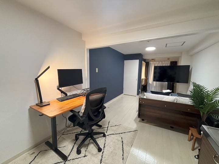 S702 2人でワーケーション可/susukino繁華街立地抜群 - Sapporo