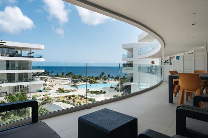 3br Beachfront Condo | One Mambo 29 By Bocobay - Curaçao