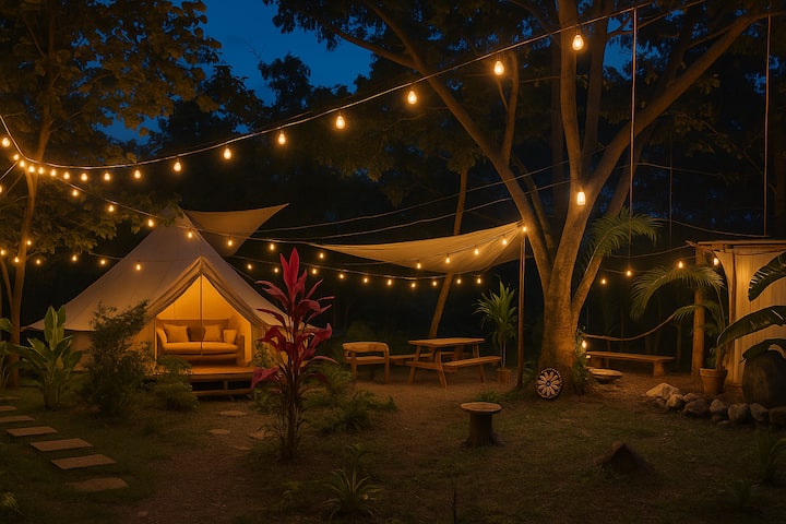 Glamping In Batangas | Pool • Archery • Pizza Oven - Batangas