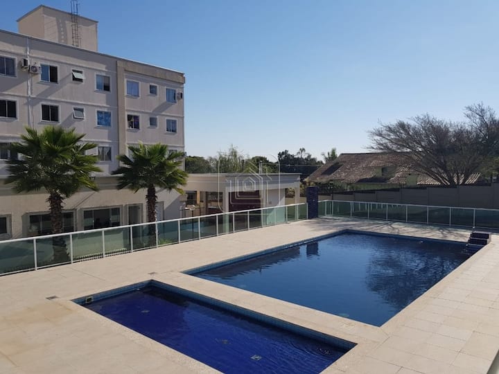 03- Ap Lindo C/ Piscina E Estacionamento Gratuito - Novo Hamburgo