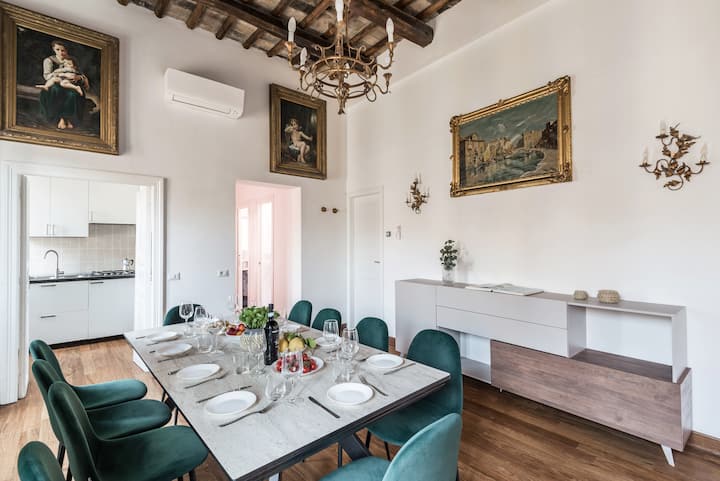 The Best Rent-roomy Multi-room Flat In Via Cavour - Roma