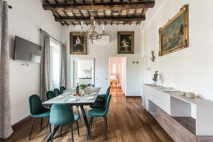 The Best Rent-roomy Multi-room Flat In Via Cavour - Rome