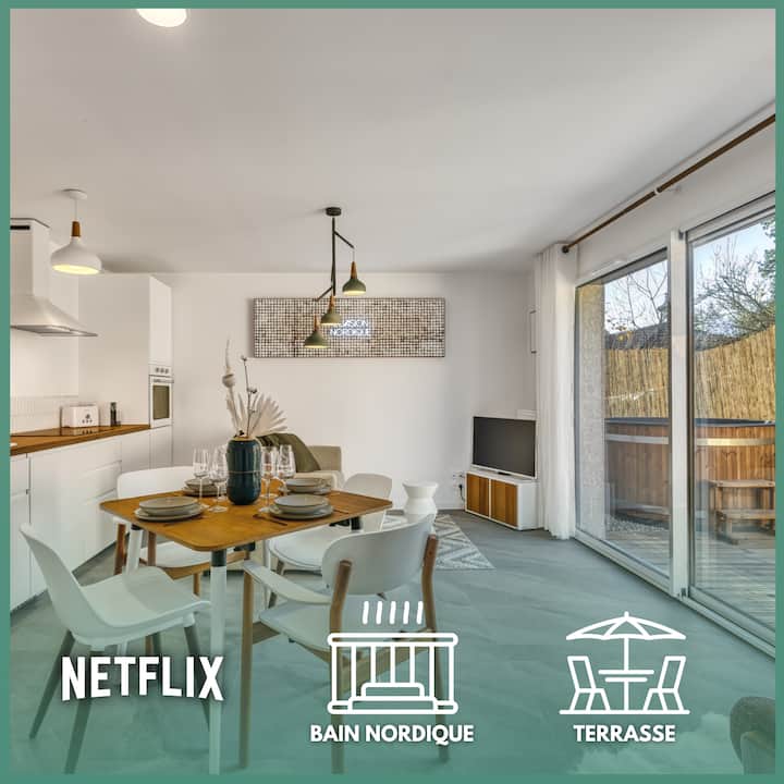L'evasion Nordique : Spa ~ Terrasse ~ Parking - Aix-les-Bains