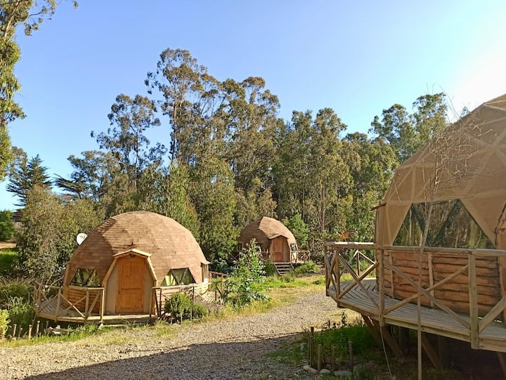 Domos Con Altillo, Curi-huapi. Isla Negra. - El Tabo