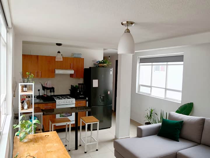 Cómodo Departamento En Hipódromo - Benito Juarez