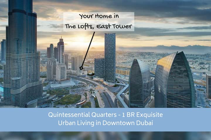 1 Br Exquisite Urban Living In Downtown Dubai - Dubai