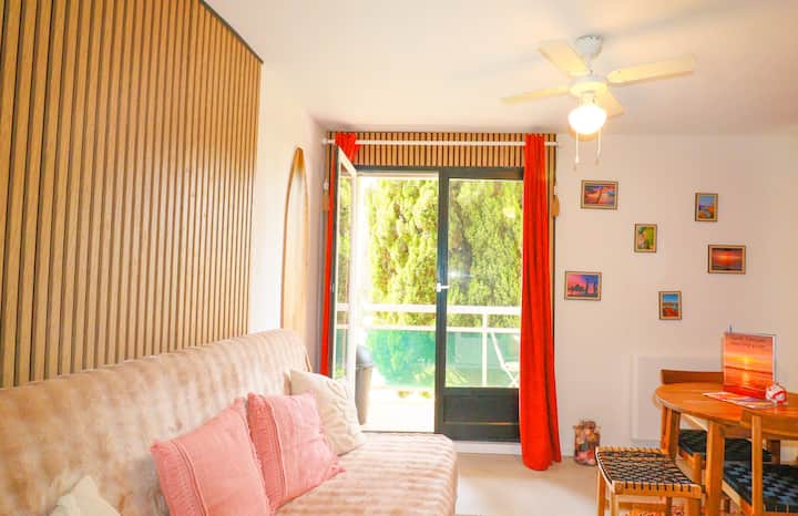 Studio Cabine 4p - Bormes Les Mimosas - La Favière - Le Lavandou