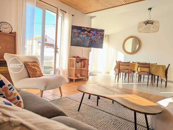 Maison Familiale 10 Mn à Pied Plage & Commerces - Vendée