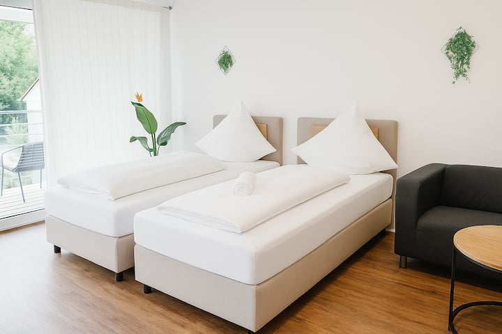 Komfortable Wohnung Nahe Legoland & Ulm I 3 Person - Langenau