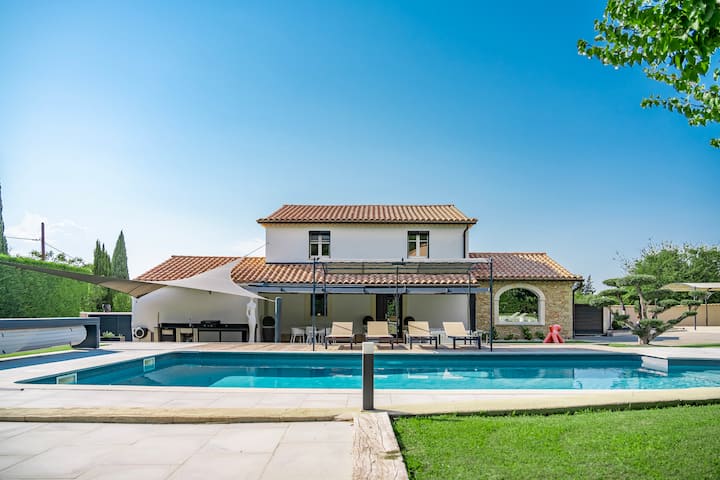 Villa Astragale Avec Piscine Et Spa - Carpentras