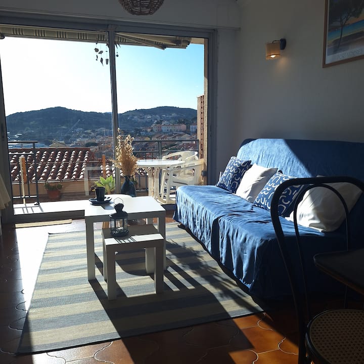 Beau T2 Grande Terrasse Vue Mer! - Port-Vendres