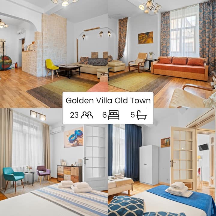 Golden Villa - In The Heart Of Old Town Bucharest - Bucarest