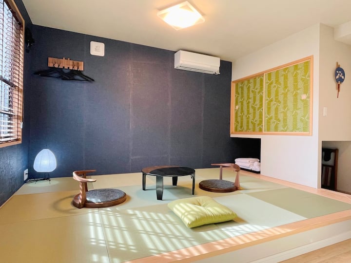 Near Sensoji & Skytree | Cozy Modern Tatami<302> - Akihabara