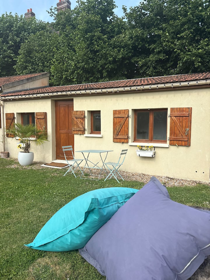 La Halte Des Impressionnistes - Studio 2p - Jardin - L'Isle-Adam