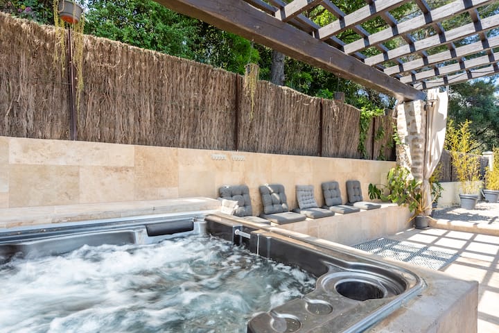 Le Charme Provençal Niçois Avec Jacuzzi & Hammam - Nizza