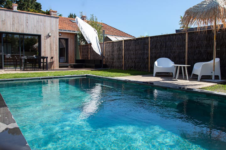Villa Avec Piscine, Sainte Marguerite - Pornichet