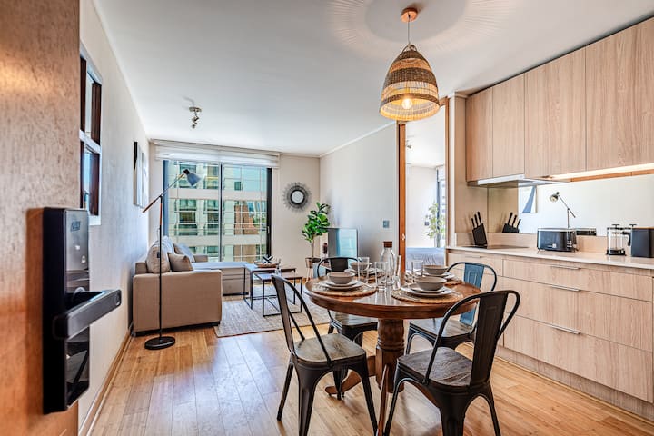 ü I Elegante Y Moderno Departamento - Las Condes