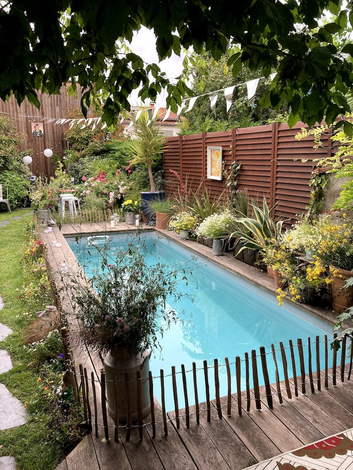 Charmante Maison Avec Piscine Centre Ville - Toulouse
