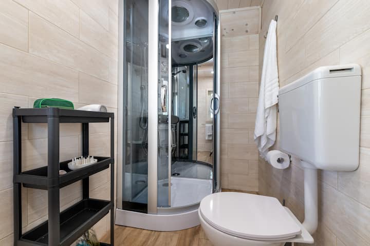 Tiny House Douche Hydromassante Mer - Casal Velino