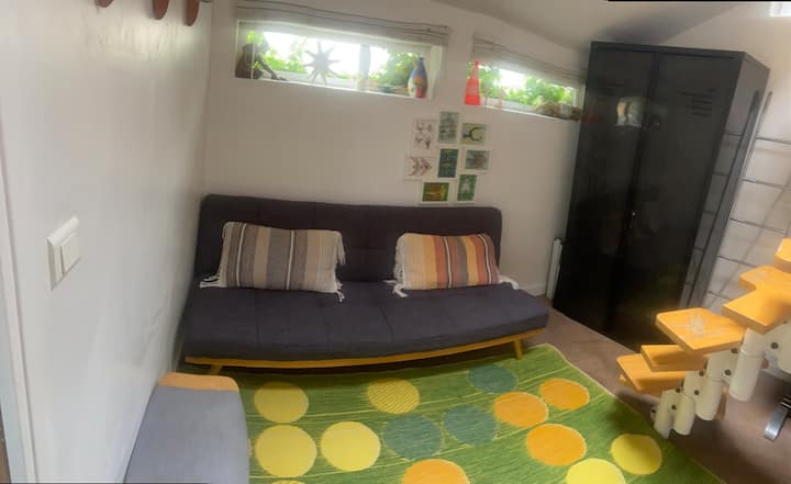 Sally's Room In Woody Artist Loft 15' Bastille - Montreuil-sur-Mer