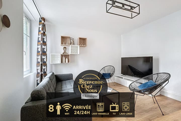 Appartement Neuf, 4 Chambres ,Spacieux Tv-wifi - Clermont-Ferrand