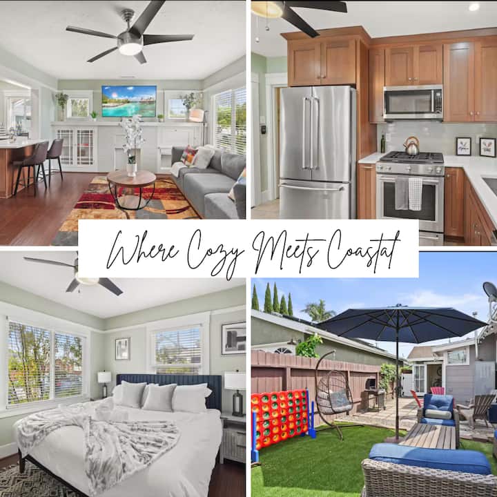 Summer Family Fun In Lb - Bbq, Gameroom & Firepit - Long Beach, CA