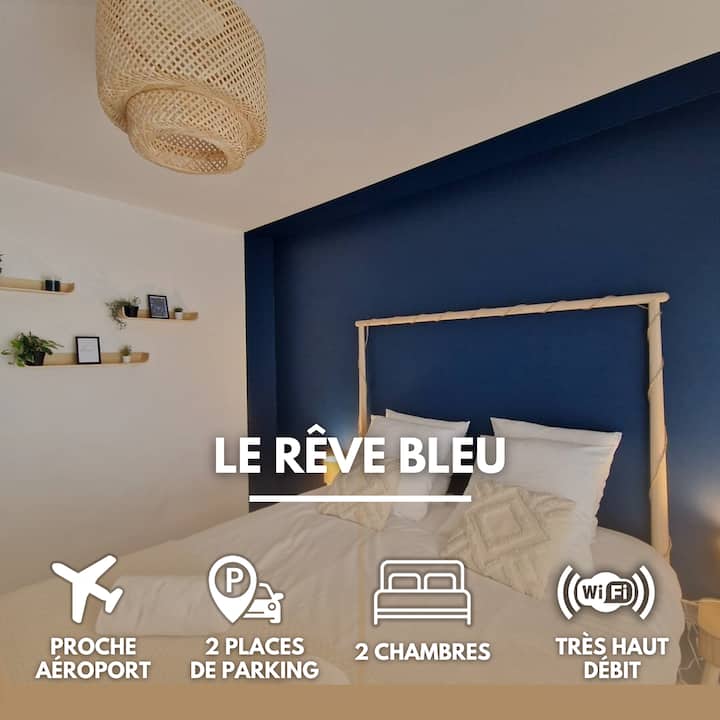 Le Rêve Bleu | Jardin Parking | Aéroport Meett - Blagnac