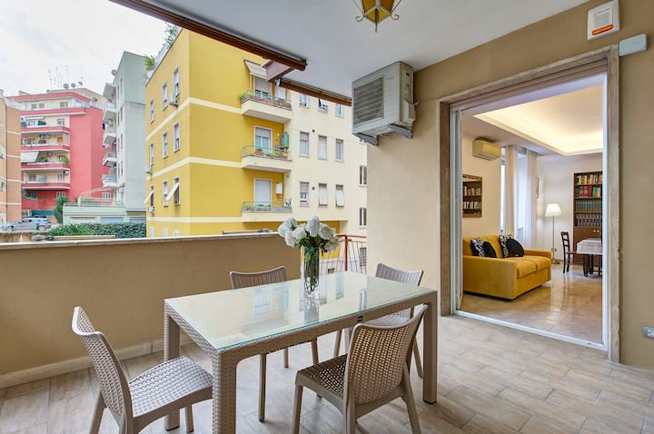 15’ Minuti Da San Pietro - Wi-fi, A/c & Smart Tv - Rome