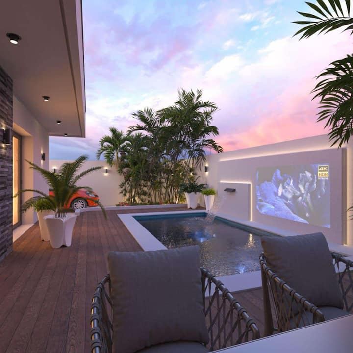 Maison Avec Piscine à Louer - Hammamet