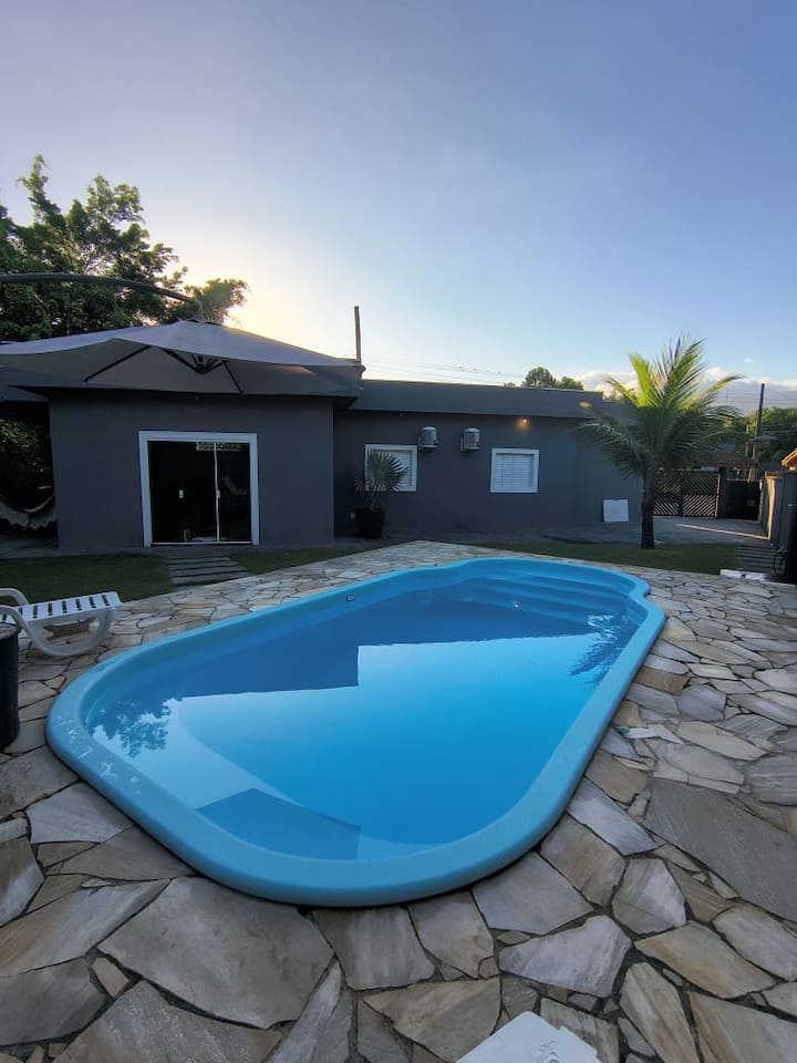 Perfeito P/ Família*praia*piscina*natureza*ar Cond - Bertioga