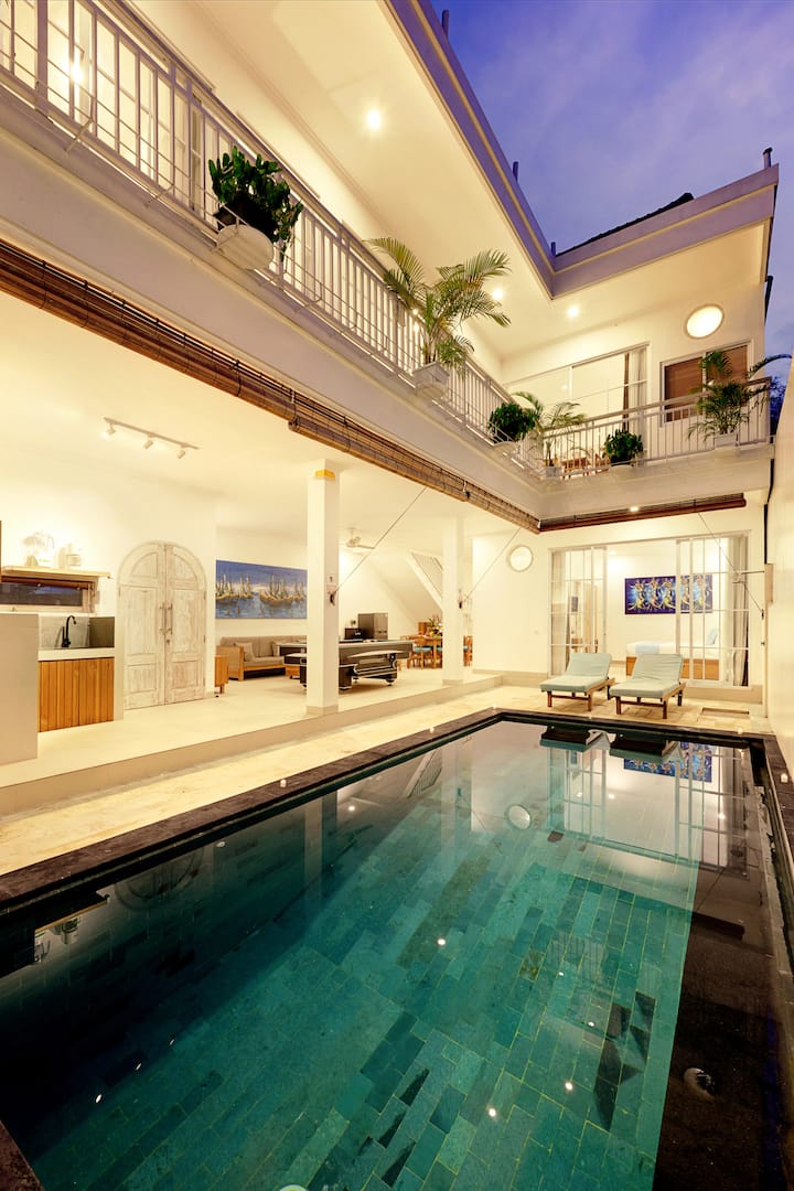 Bigvilla Lois Canggu 3br 10ppl 9minbybike Tobeach - Bali