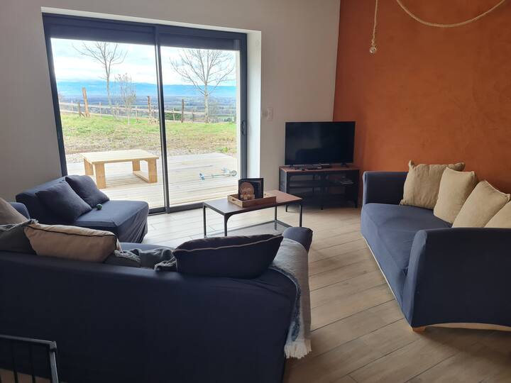 2 Gîtes Communicants Spa/piscine + Vue
14places - Feurs