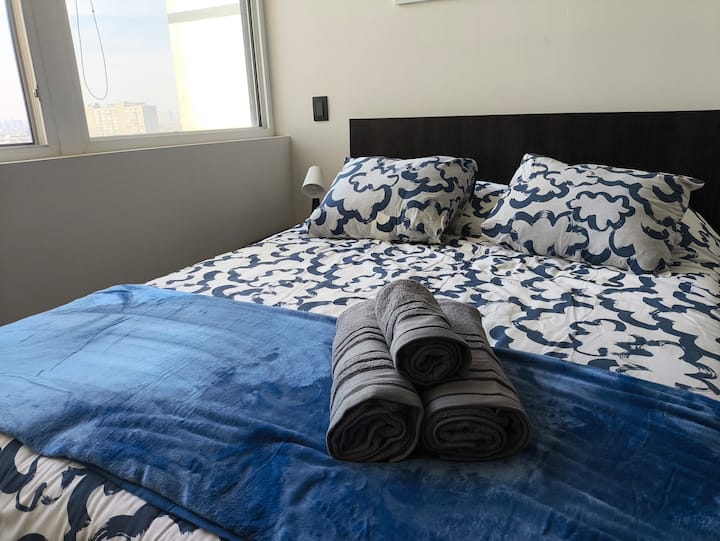 Cozy Apartment Fully Equipped Close To The Subway - El Bosque, Chile