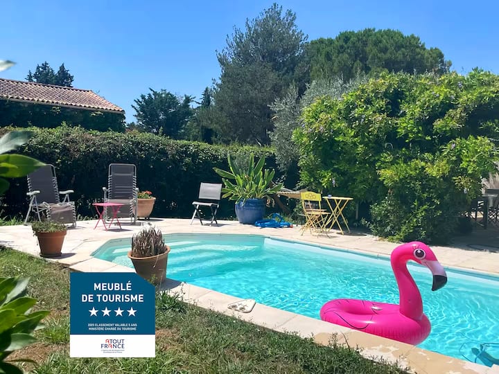 Calme, Clim, Piscine, 8 Pers, 30mn Du Bord De Mer - Draguignan