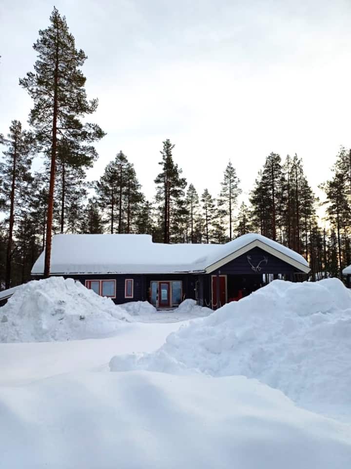 Unique 2-wing Villa, Skipass, Ylläs & Nature View - Kittilä