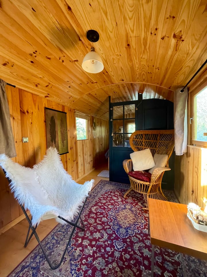 Roulotte Insolite Dans Les Bois - Domaine Temali - Labouheyre