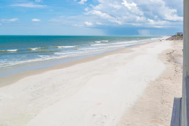 Winter Rental Beachfront Condo In St. Augustine - St. Augustine, FL