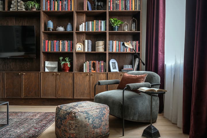 Cozy Artisan Loft W/literary Charm | Book Binder - 필라델피아