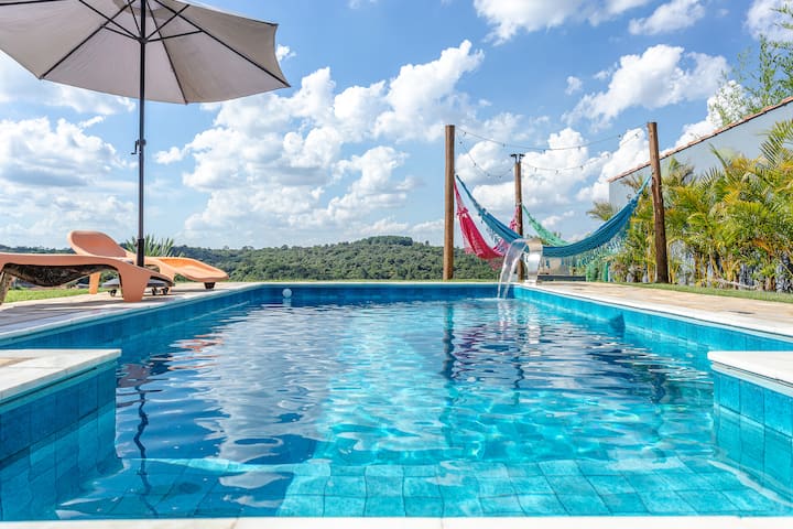 Pool, Barbecue, Nature | Brazilian Corner - Ibiúna