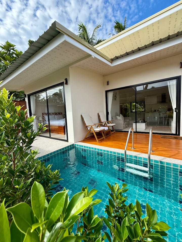 House With Pool Srithanu Beach 2 - Ko Pha Ngan