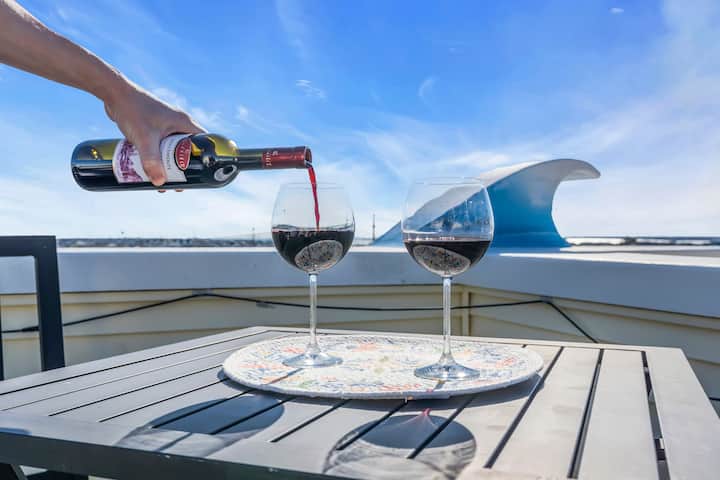 Rooftop With 360 Views + Free Parking - Seaside Heights, NJ