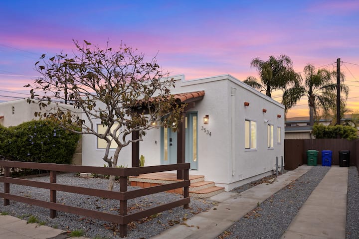 Bright & Modern North Park Bungalow - San Diego, CA