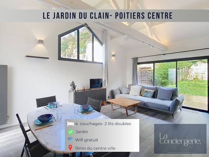 Le Jardin Du Clain-poitierscentre- La Conciergerie - Poitiers